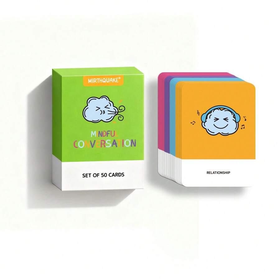 Meaningful Conversation Cards: 50 Mindful Prompts For Self-Reflection ...