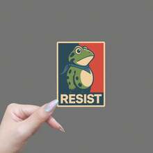 Portland Frog Protest Sticker, Anti ICE Sticker, Anti Sticker, Anti ...