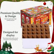 12 Days Empty Advent Calendar To Fill, Advent Countdown Box 2026 House ...