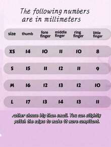 10-Piece Handmade Press-On Nails (Ocean Sweet Style) Design Details ...