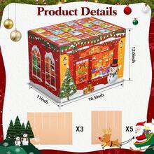 12 Days Empty Advent Calendar To Fill, Advent Countdown Box 2026 House ...
