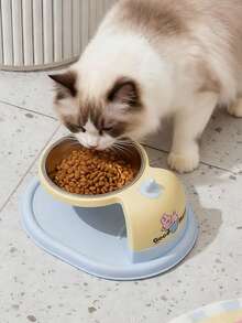 1 Stück erhöhter Katzennapfständer, Dopamin fördernde Haustiernapf ...