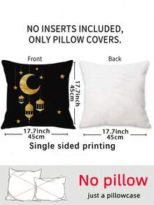 1 Peça Capa de Almofada Decorativa com Design de Lanterna Minimalista ...