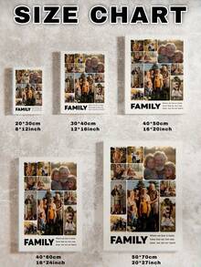 1 pieza Impresión personalizada de fotos en lienzo - Impresiones en ...