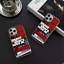 Grand Theft Auto GTA 5 Phone Case Laser IMD Color Silver Shell ...