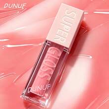 DUNUF High-Shine Lip Gloss Set, Shimmer Pearlescent Lipstick, Easy To ...