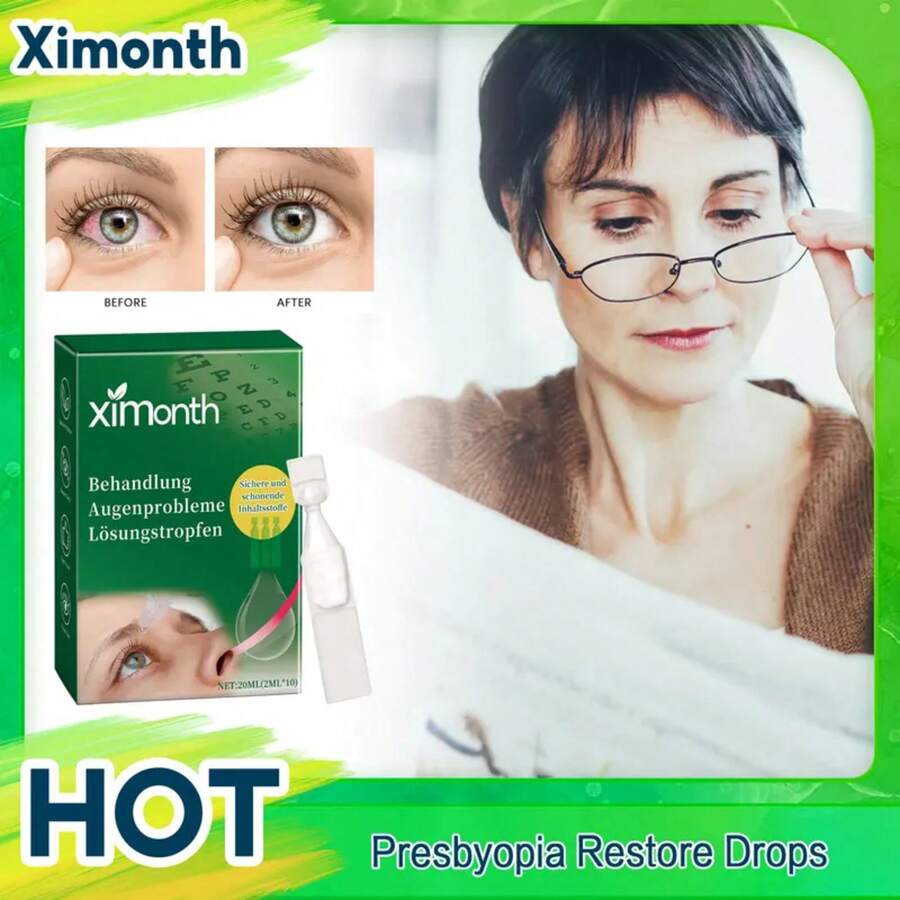 Presbyopia Removal Eye Drops Relieve Blurred Vision Remove Red Eye ...