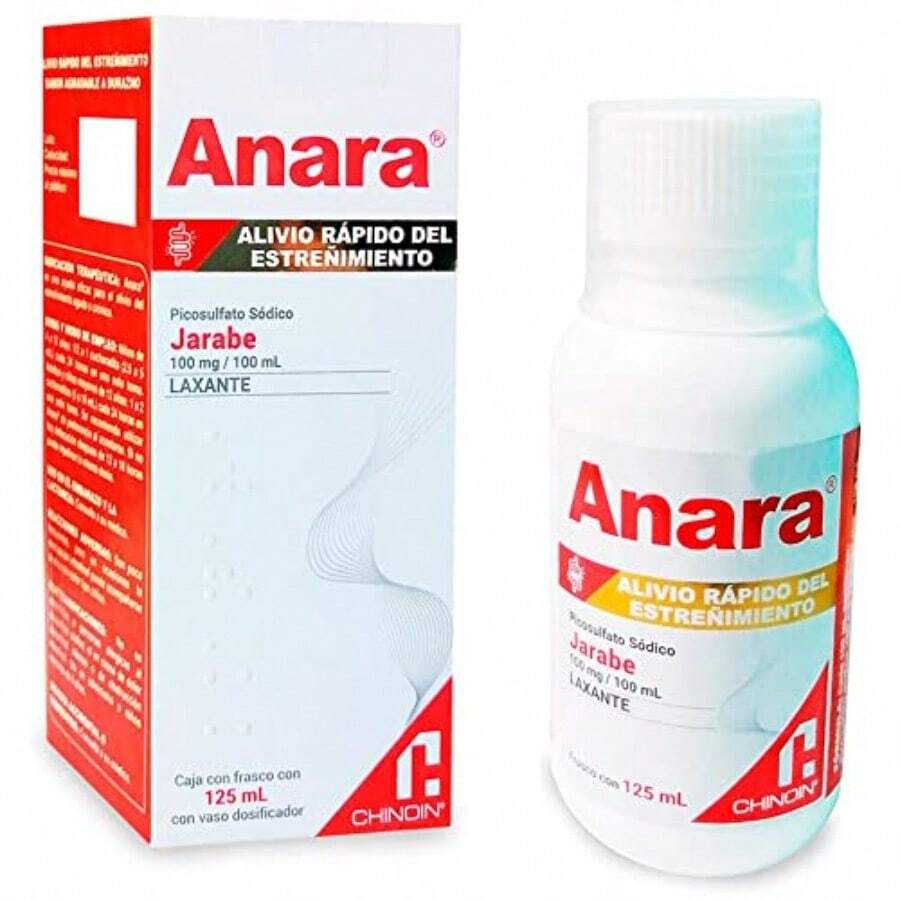lbyAnara JARABE Alivio del ESTREÑIMIENTO 125 mlEfectividad sin alterar ...