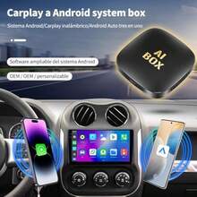 wyqAdaptador inalámbrico automático CarPlay y Android Auto Conversión ...