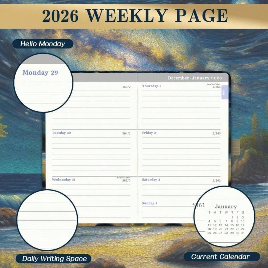 2026 Pocket Planner - 2026 Planner Weekly And Monthly, Jan 2026 - Dec ...