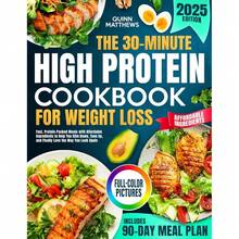 [Free Shipping]The 30-Minute High Protein Cookbook For Weight Loss ...