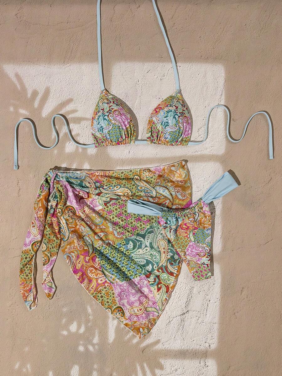 Women's Bikini Beach Wear Larger Women's Beach Swimsuits Holiday, Beach ...