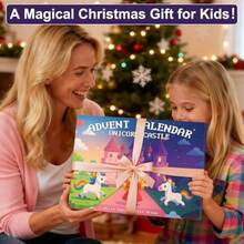 LBYMagnetic Blocks Advent Calendar 2025 for Girls 24 Days of Christmas ...