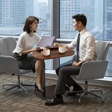 1pc Rotating, Height-Adjustable Side Table. Easy To Assemble And Fits Anywhere Use It By The ...