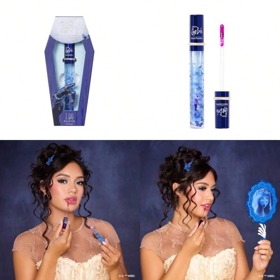 dffTim Burton's Corpse Bride X Beauty Creations pH Lip Oil I Do Aceite ...