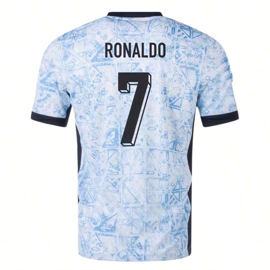 White And Blue/Ronaldo/NO.7/Home And Away / FanEdition /Football Kit/24 ...