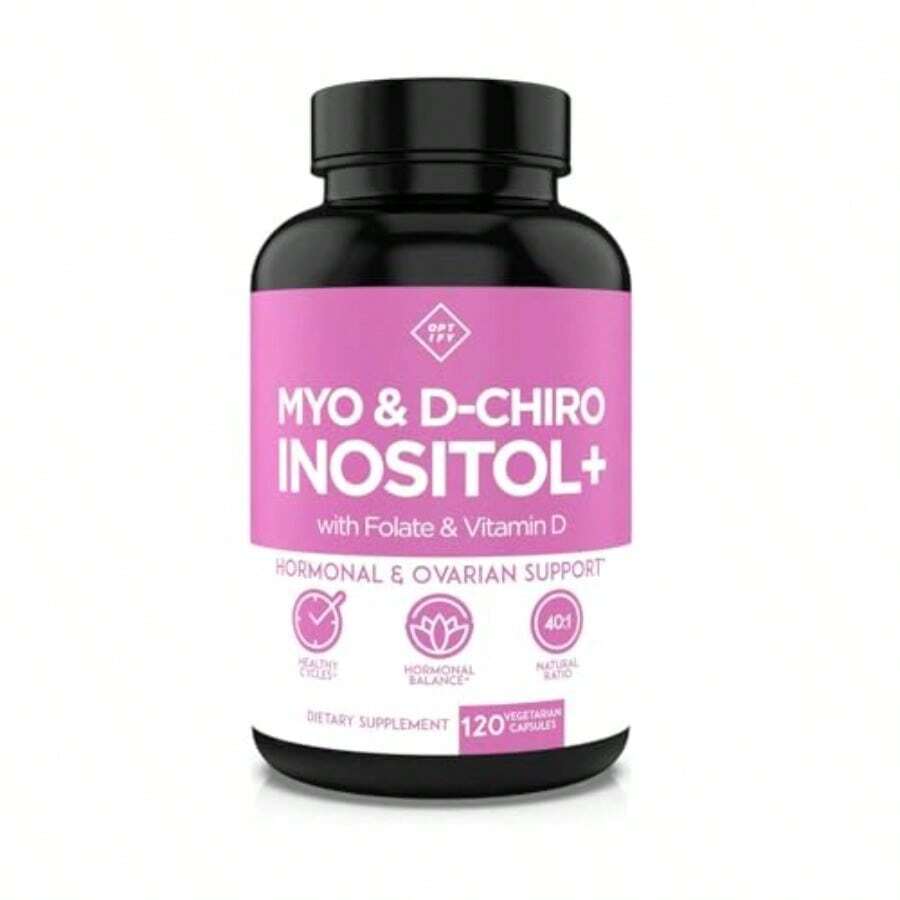 WyqOPTIFY Myo-Inositol + D-Chiro Inositol 40:1 With Folate B9 And ...