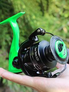 SOUGAYILANG 1.8M Carbon Fiber Spinning Rod 3-8LB|5.2:1Gear Ratio ...