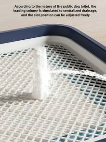 Toilette per cani di grandi dimensioni e impermeabile con colonna ...