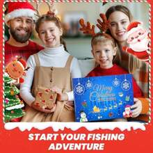 LBYFishing Advent Calendar 2025 Adult Teen 24 Days Fishing Lure Advent ...