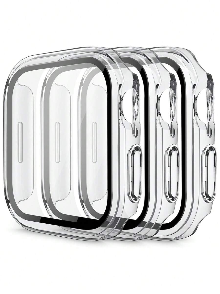 3pcs Hard PC Protective Case Compatible With 38/40/41/42/44/45/49/46mm ...