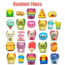 5/10/14/18/20/22/24/30PCS Cute Micro Food Slow Rise Squishy Toys - Mini ...