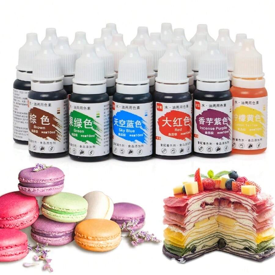 Food Coloring, Macaron Cream Frosting, Food Coloring, Baking ...