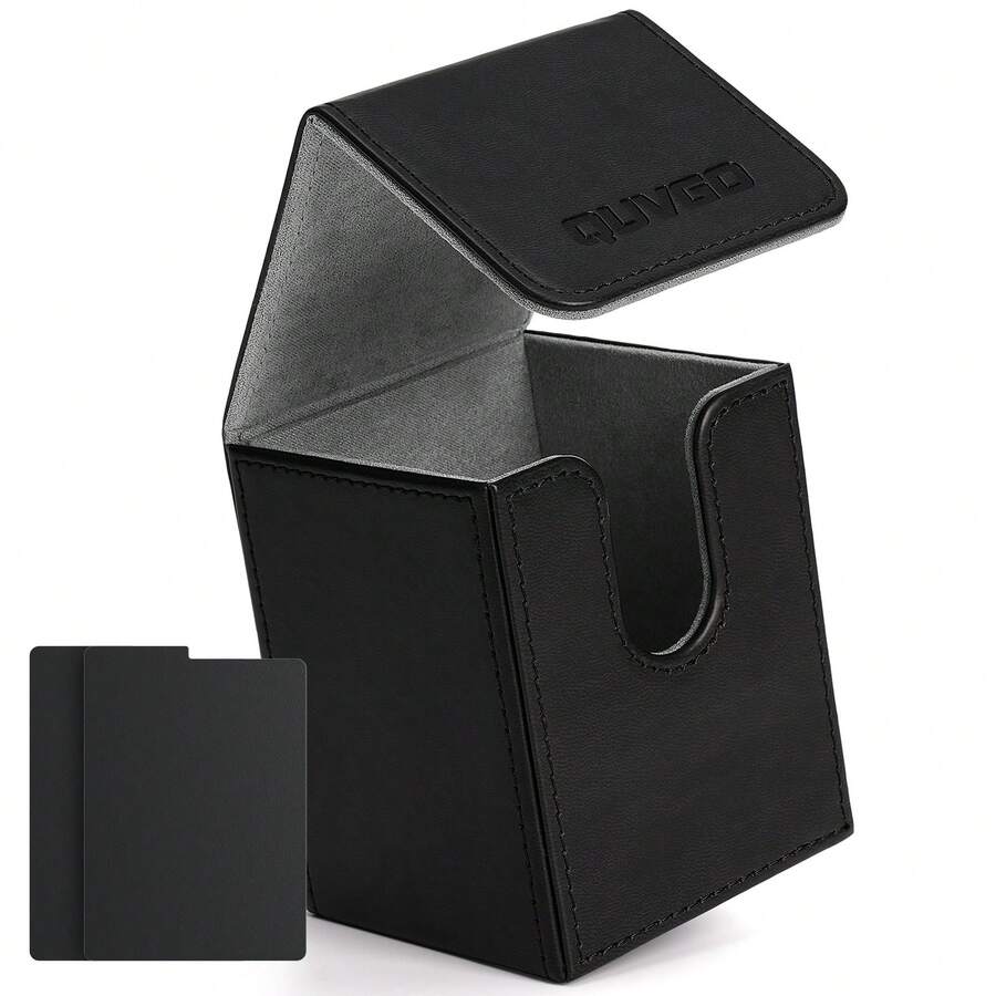 Trading Card Storage Box For 1800+, Leather Storage Box With Strong ...