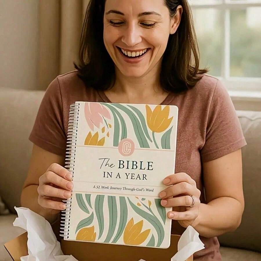 Women's 52 Week Bible Study Diary - One Year Daily Spiritual Plan Book ...
