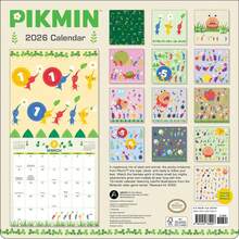 New Taste Price Pikmin 2026 Wall Calendar With Over 50 Bonus Stickers ...