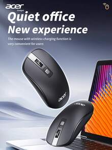 ACER OMR242 2.4GHz Wireless Optical Mouse For Office, Ultra-Thin ...