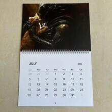 2026 Neuer Kalender, Science-Fiction-Katzen-Design Wandkalender ...
