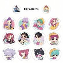 1 Roll/250 Stickers New Kpop Witch Hunting Group Roll Stickers Cute ...