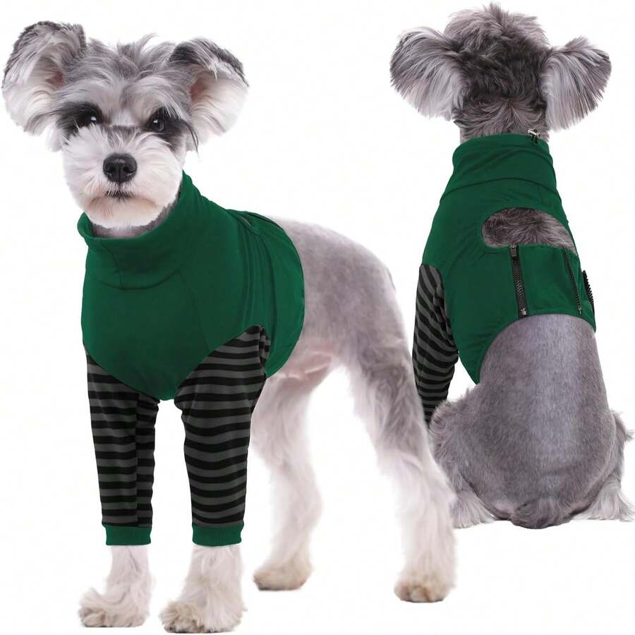 1 pieza Manga de recuperación post-cirugía para pata delantera de perro ...