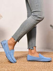 Salkin Designer Women's Slip-On Loafers, Nantucket Breeze Driving Shoes ...