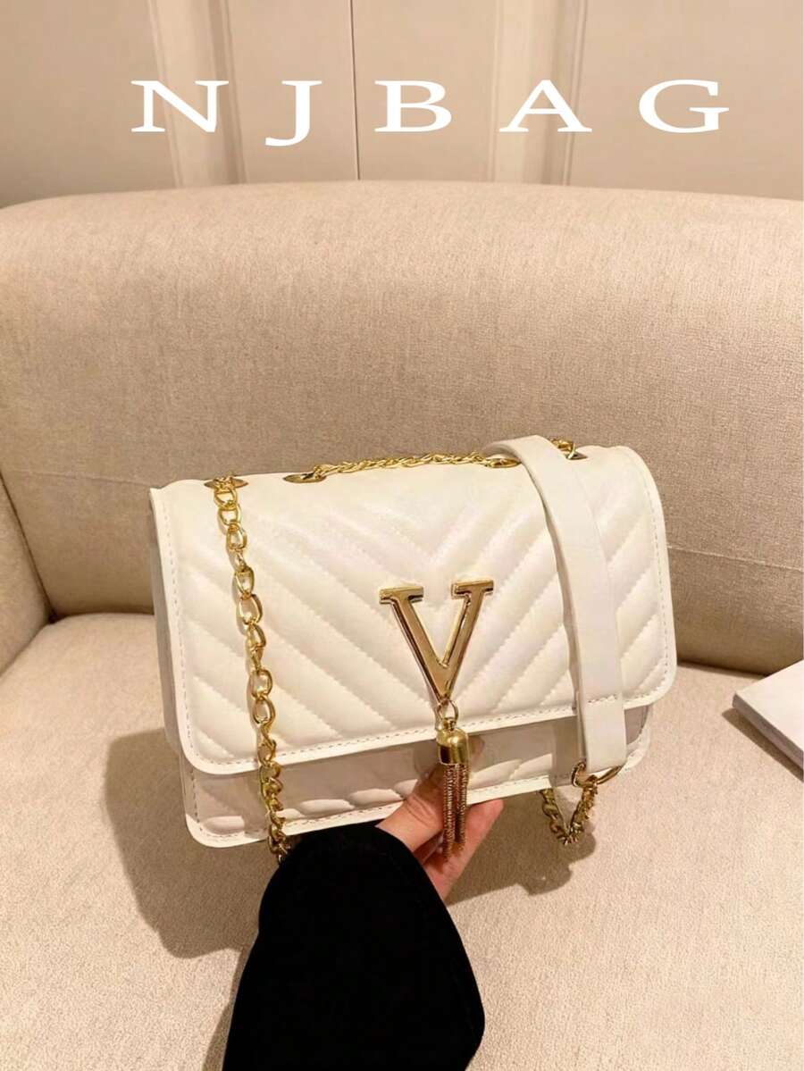 Women's Handbag, Tote Bag, Shoulder Bag, V-Shaped Bag, High-End Bag ...
