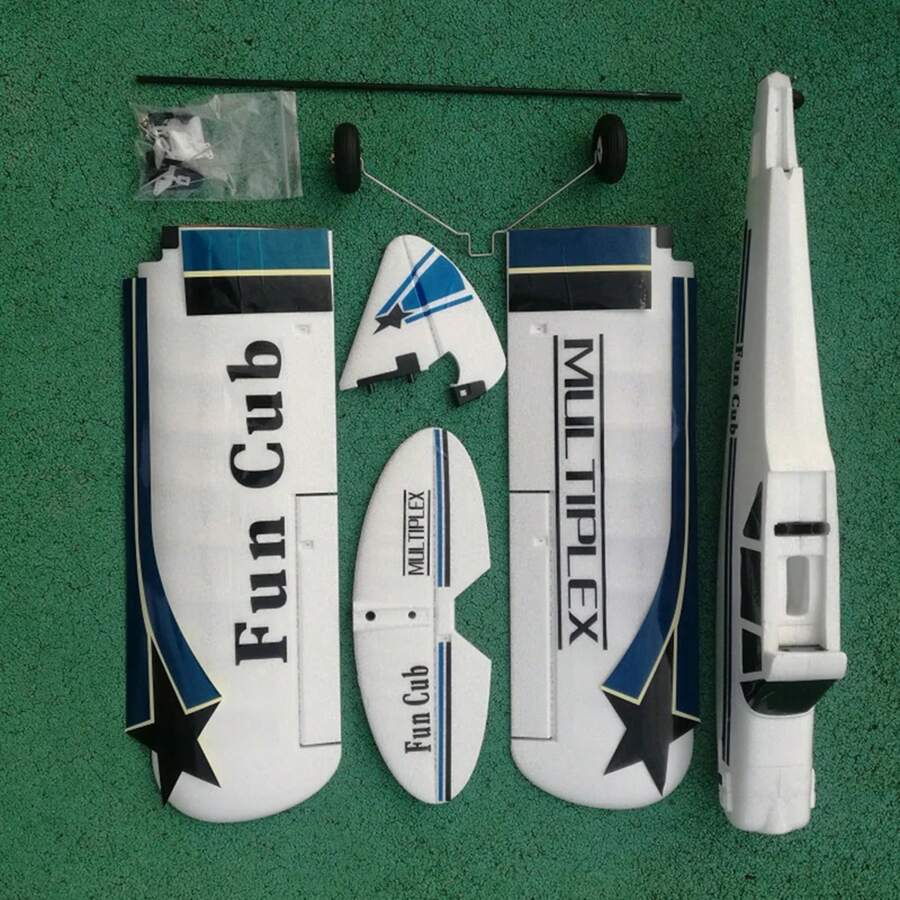 Fun Cub 1100mm Wingspan EPO Monoplane Training Plane RC Airplane Kit ...