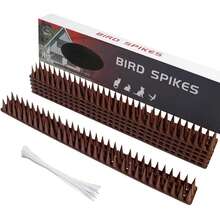 12Pcs Bird Spikes, Anti Climb Repellent Pest Cat Climb Garden Security ...