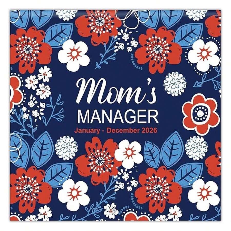 2026 Wall Calendar - Mom's Manager 2026 Calendar, From January 2026 To ...