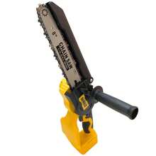 20V Battery Brushless Chainsaw 8 Inch Automatic Oiler Garden Chain Saw ...