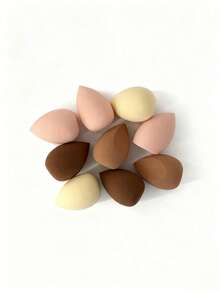 Zufällige Farbform Make-up Schwamm Set, Make-up Schwamm, Multi-Farben ...