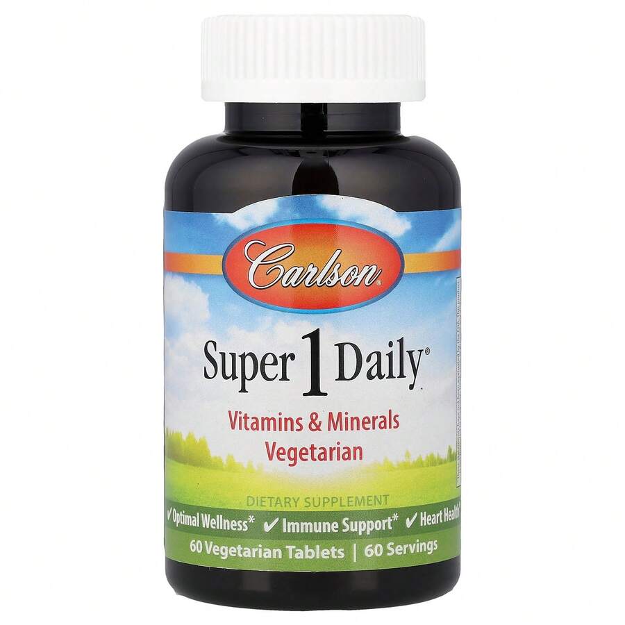 Carlson Super 1 Diario, 60 comprimidos vegetarianos | Mode de Mujer ...