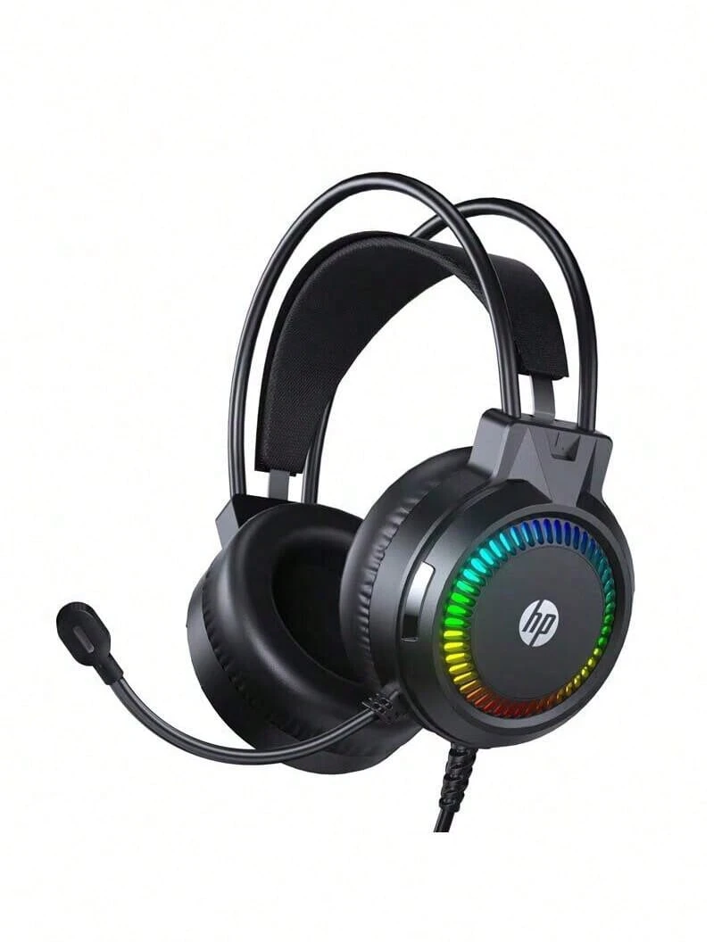 HP H220 Over-Ear Gaming Headset: Dual-Interface Connection (USB + 3.5mm ...