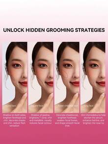 ROCK SWEET 7-Color All-In-One Face Palette: Highlighter, Contour ...