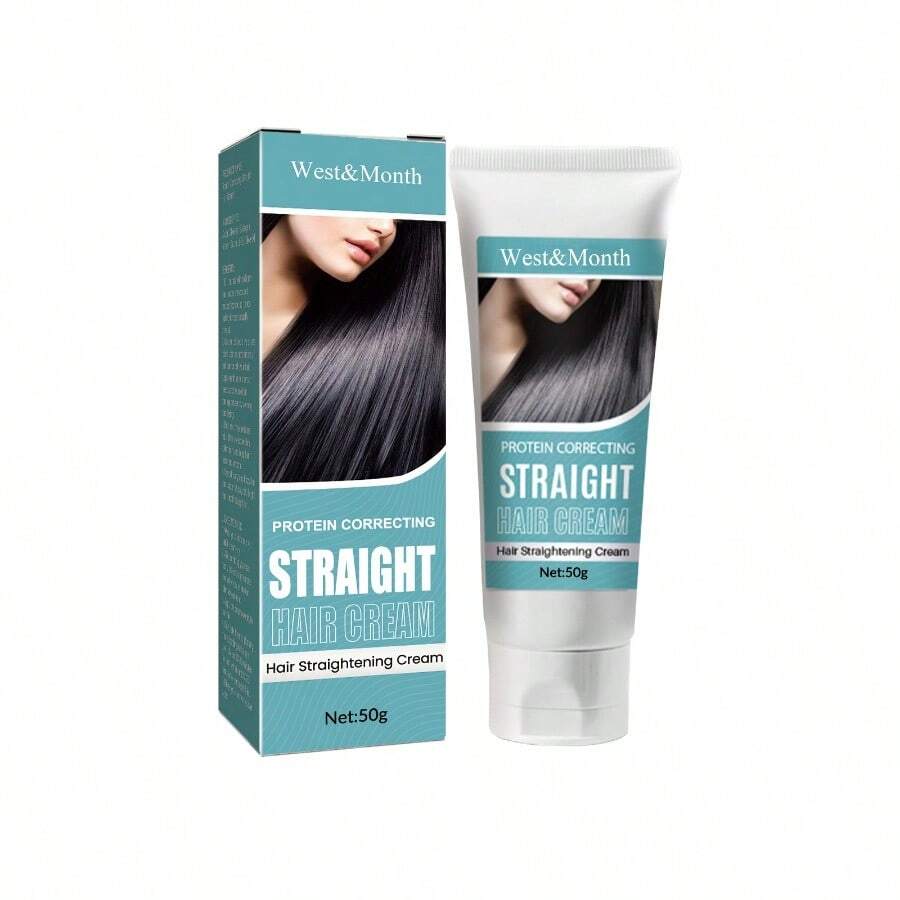 WestandMonth Protein Correcting Straight Hair Cream Straighten-Free ...