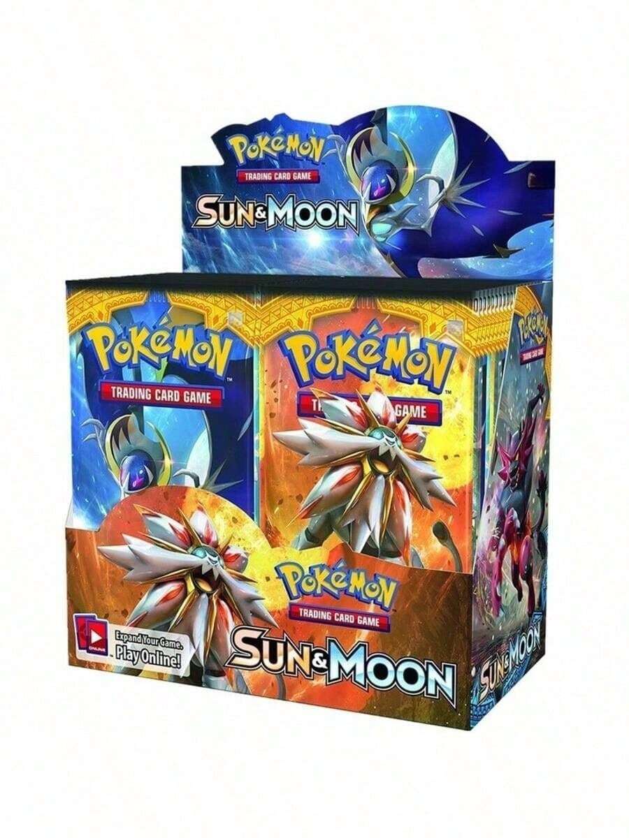 360pcs/Box Pokemon TCG: Sun & Moon Expansion Booster Box, Adult ...