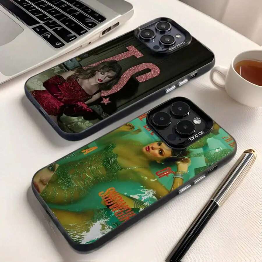 T-Taylor Showgirl S-SwiftS Phone Case For 16,15,14,13,12,11,8,7,Pro,Max ...