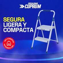 Ladders & Escaleras Cuprum Escalera Plegable Easy Step 2 escalones Uso ...