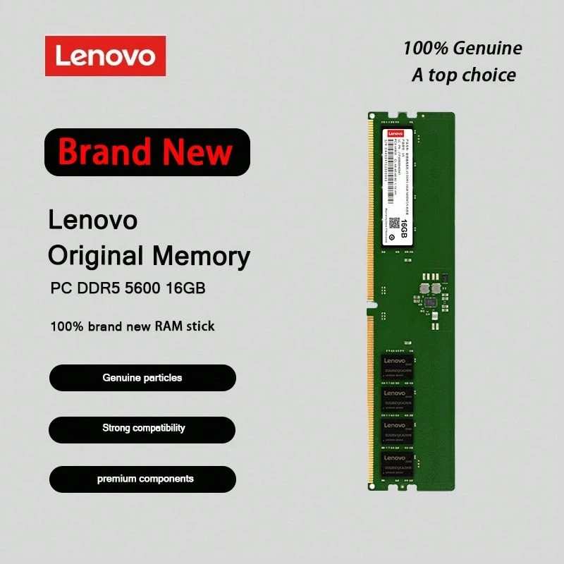 Módulo de memoria Lenovo DDR5 5600 de 16 GB/32 GB para ordenadores de ...