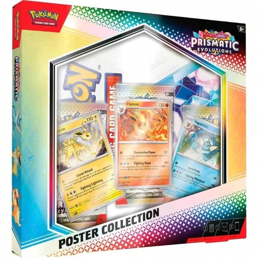 Nintendo Switch Pokemon TCG: Scarlet & Violet-Prismatic Evolutions ...